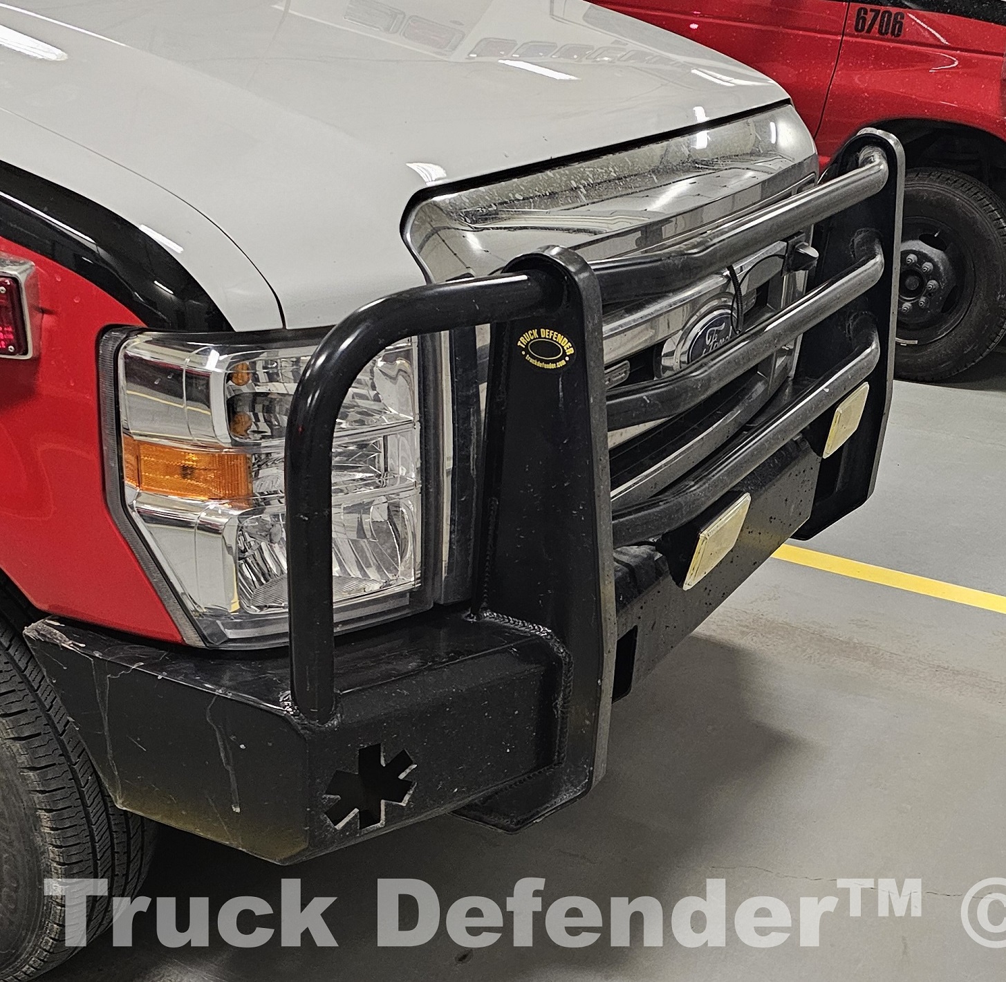 E350 brush guard store